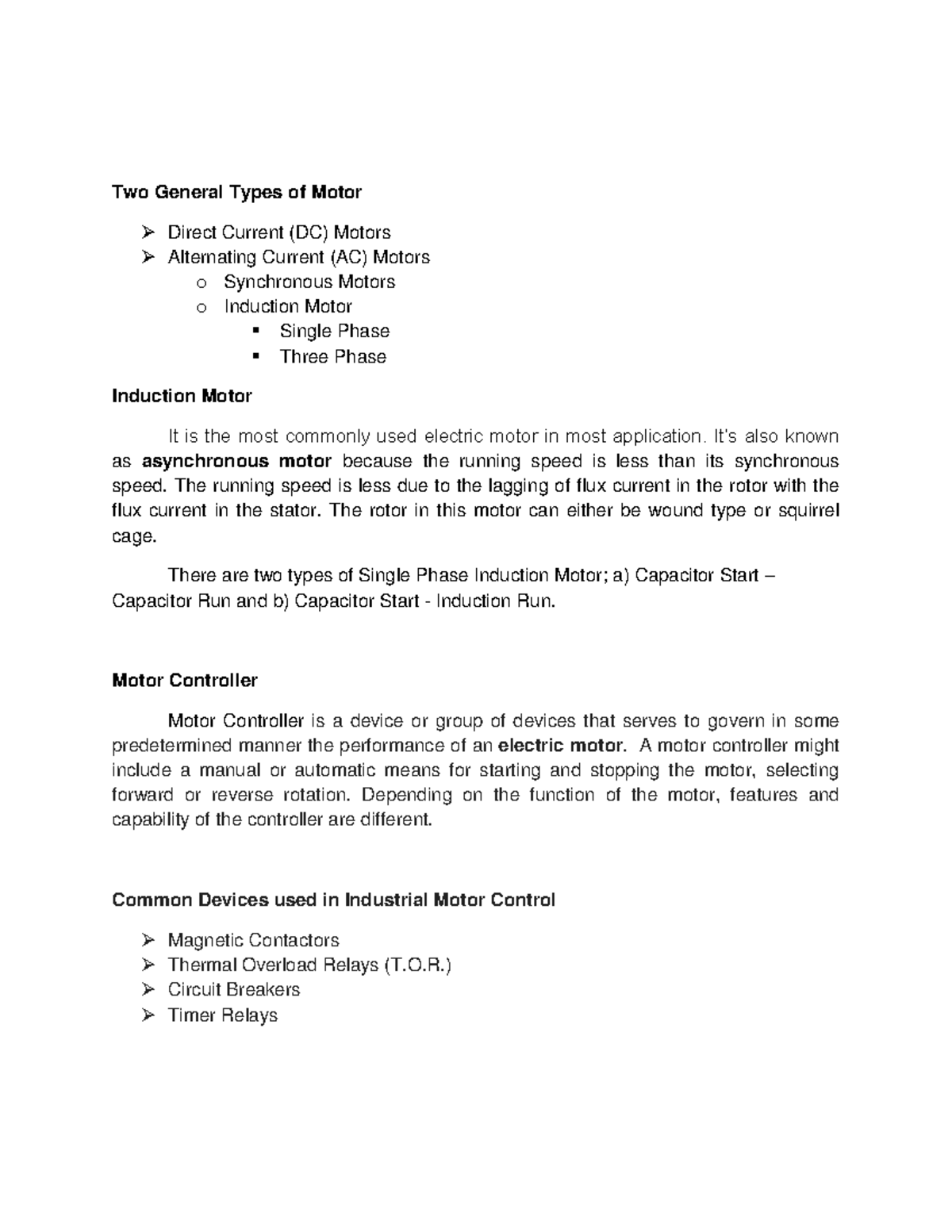 EE11 1 Motor Control Experiments: CADe SIMU Overview 2023-2024 - Studocu