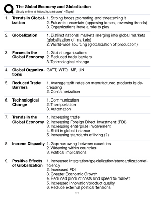 Econ- The Global Economy - Study online at quizlet/_2d0g2q When a ...