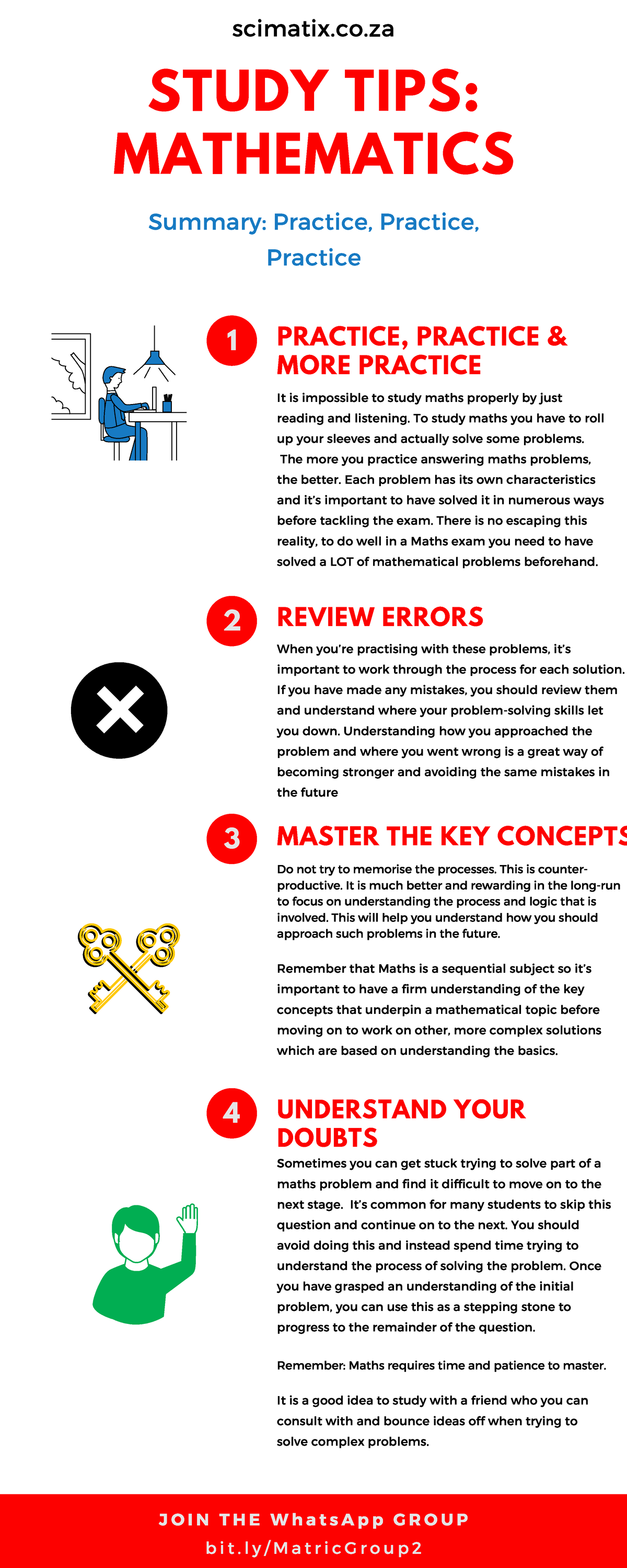 Maths Study Tips - Effective Strategies for Scimatix Success - Studocu