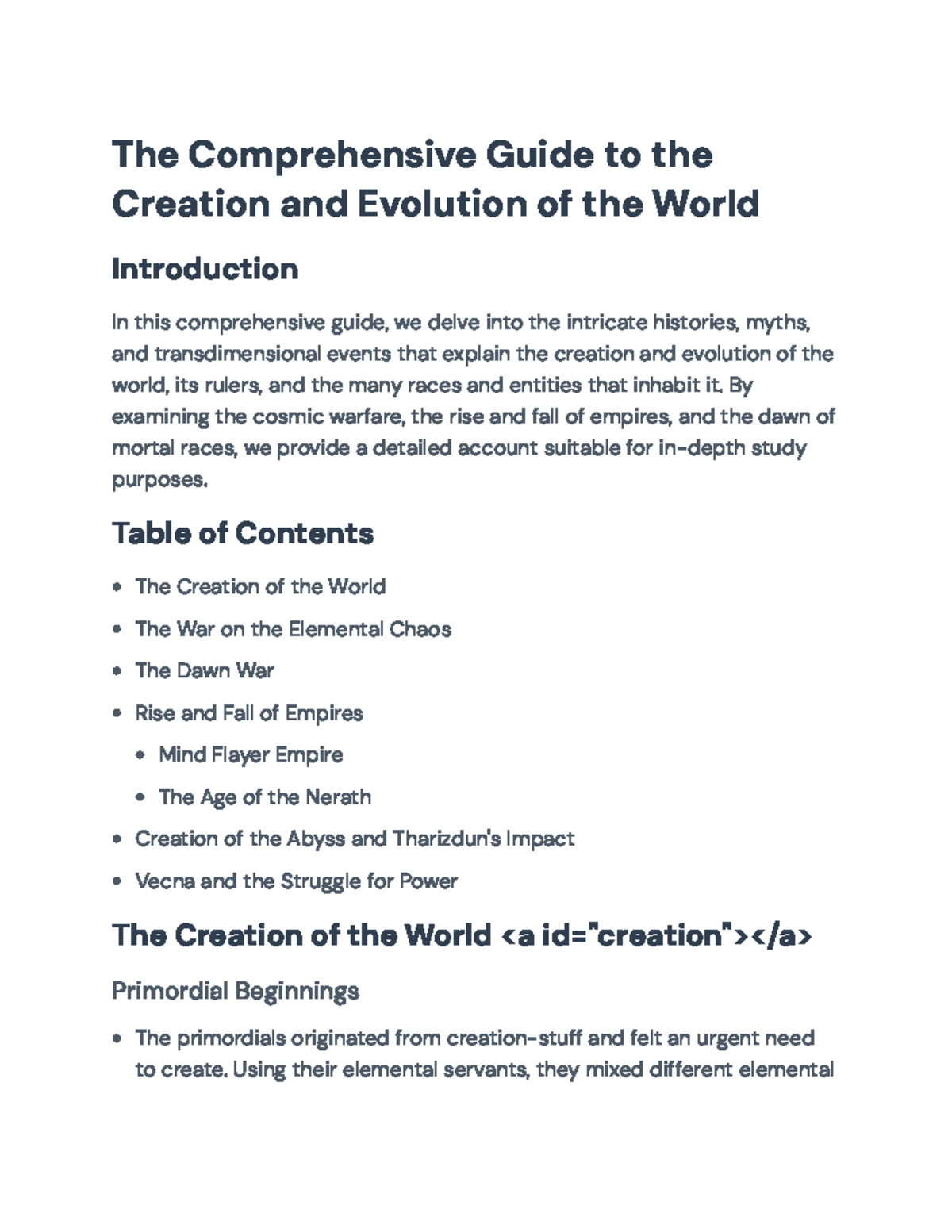 Comprehensive Guide to Cosmic Creation & Evolution: A Detailed Study ...