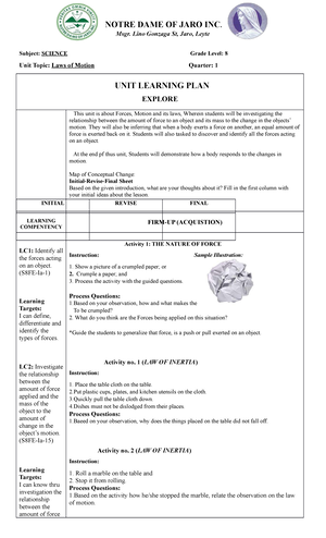 Physical Science Quarter 2 Module 3 - 11/ Physical Science Quarter 2 ...