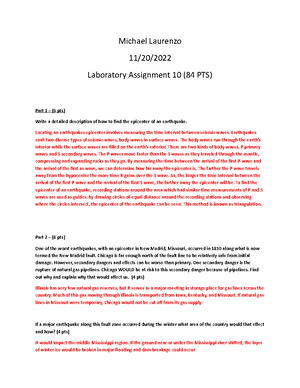 UNIT 4 - LAB 9 - Michael Laurenzo - Michael Laurenzo 9 – OCEAN FLOOR ...