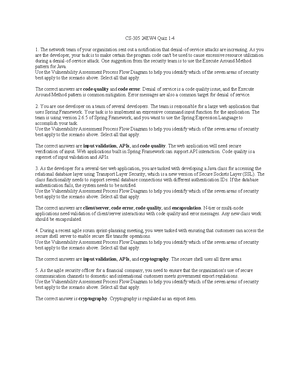 CS 305 Module Two Written Assignment - If you choose to include images or supporting materials ...