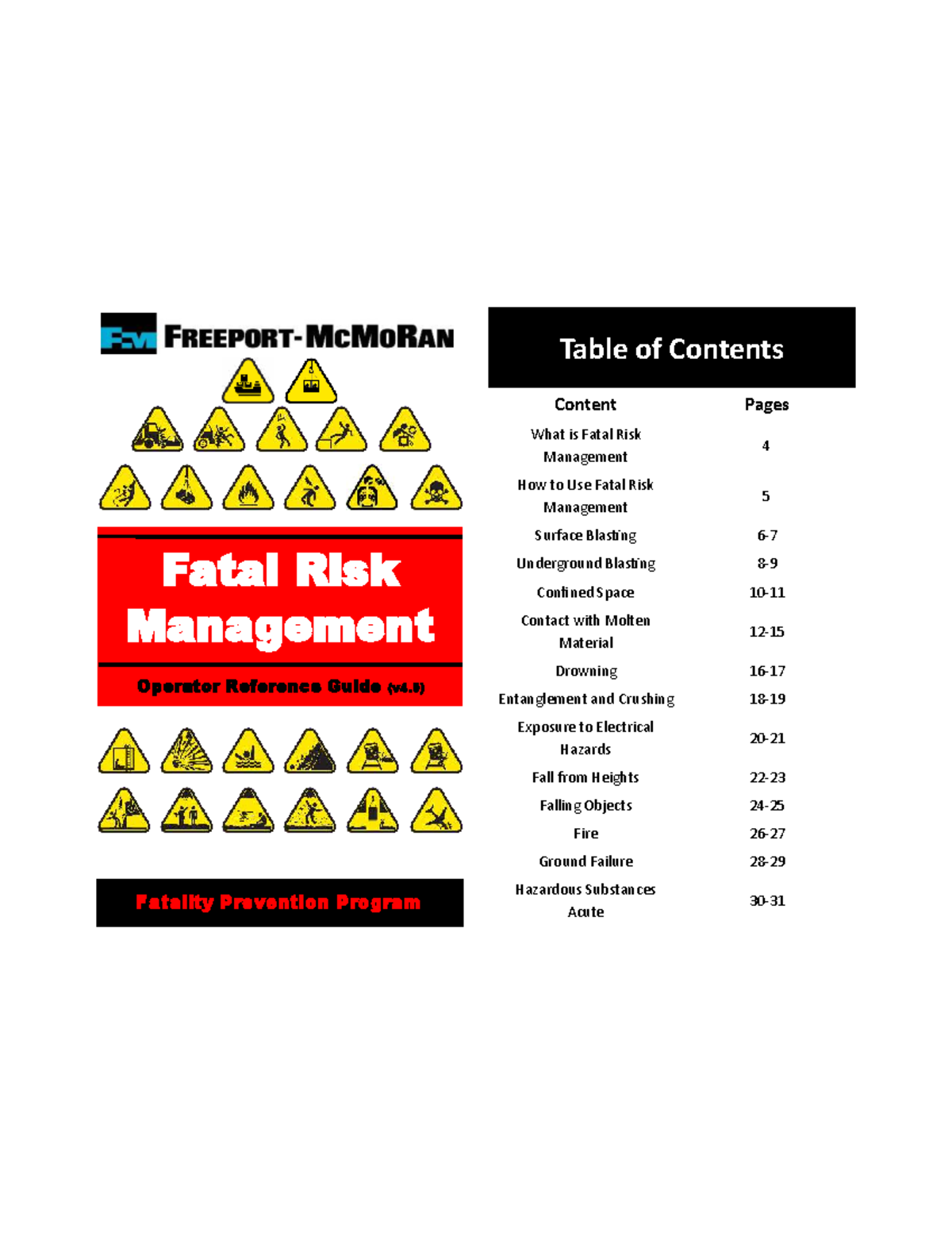 FMI FRM Booklet - Fatal Risk Management Reference Guide (v4.0) - Studocu