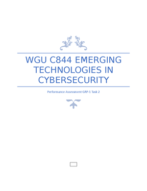 C844 Task1 - Completed activities for task 1 passed - Dietrica Robinson ...