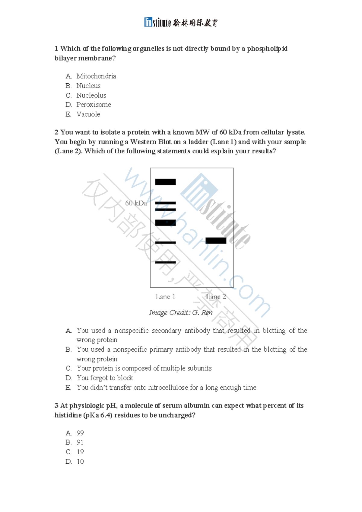 2024 USABO Exam Review: Key Concepts and Questions - Studocu