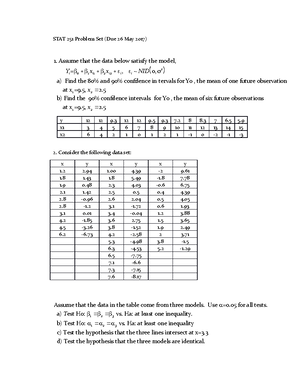 Final-exam-solutions - University of the Philippines–Los Baños Institute of Statistics Stat 251 ...