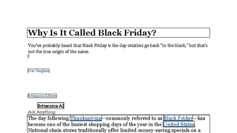 The Origins and Evolution of Black Friday: A Historical Insight - Studocu