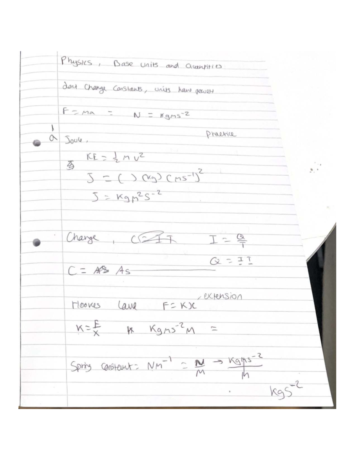 Physics Base Units and Quantities: Understanding and Application in ...