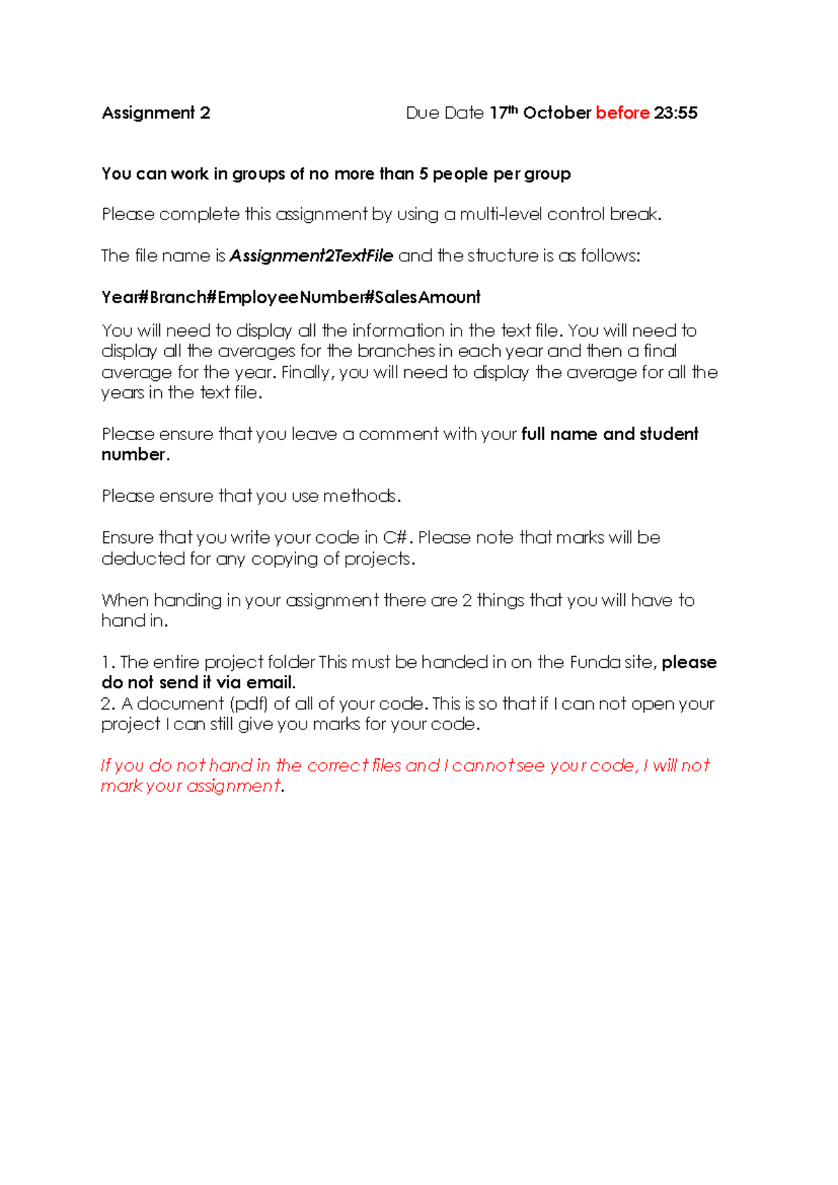 PRT1030 Assignment 2 Guidelines and Submission Details - Studocu