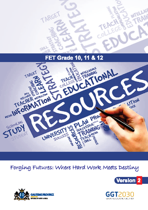 [Solved] Discuss how a Grade 9 learner could find career - General (All ...