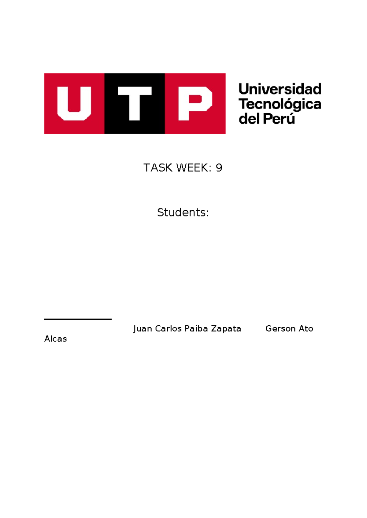 TASK WEEK 9 TA2: Student Conversations on University Life - Studocu