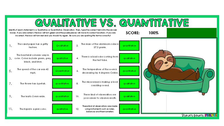 Qualitative vs. Quantitative Observations - Copy of Q&Q (MATH101) - Studocu