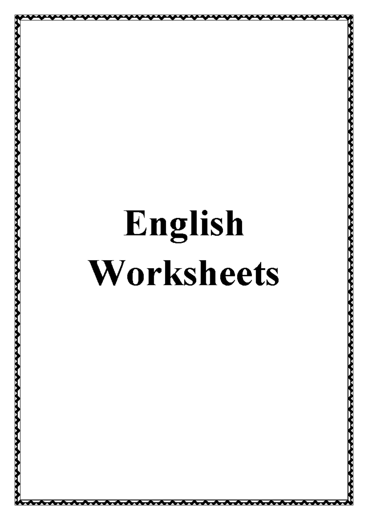 Get Ahead English Worksheets Grade II Unit 3: Numbers & Shapes ...