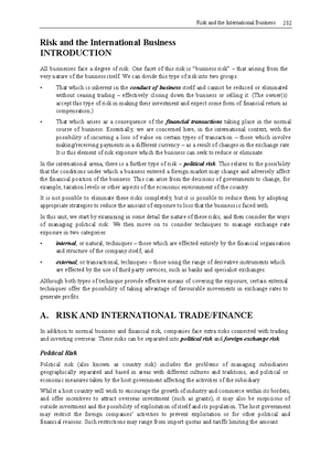 IBT - Module 1 [Introduction to International Business Trade] - Course ...