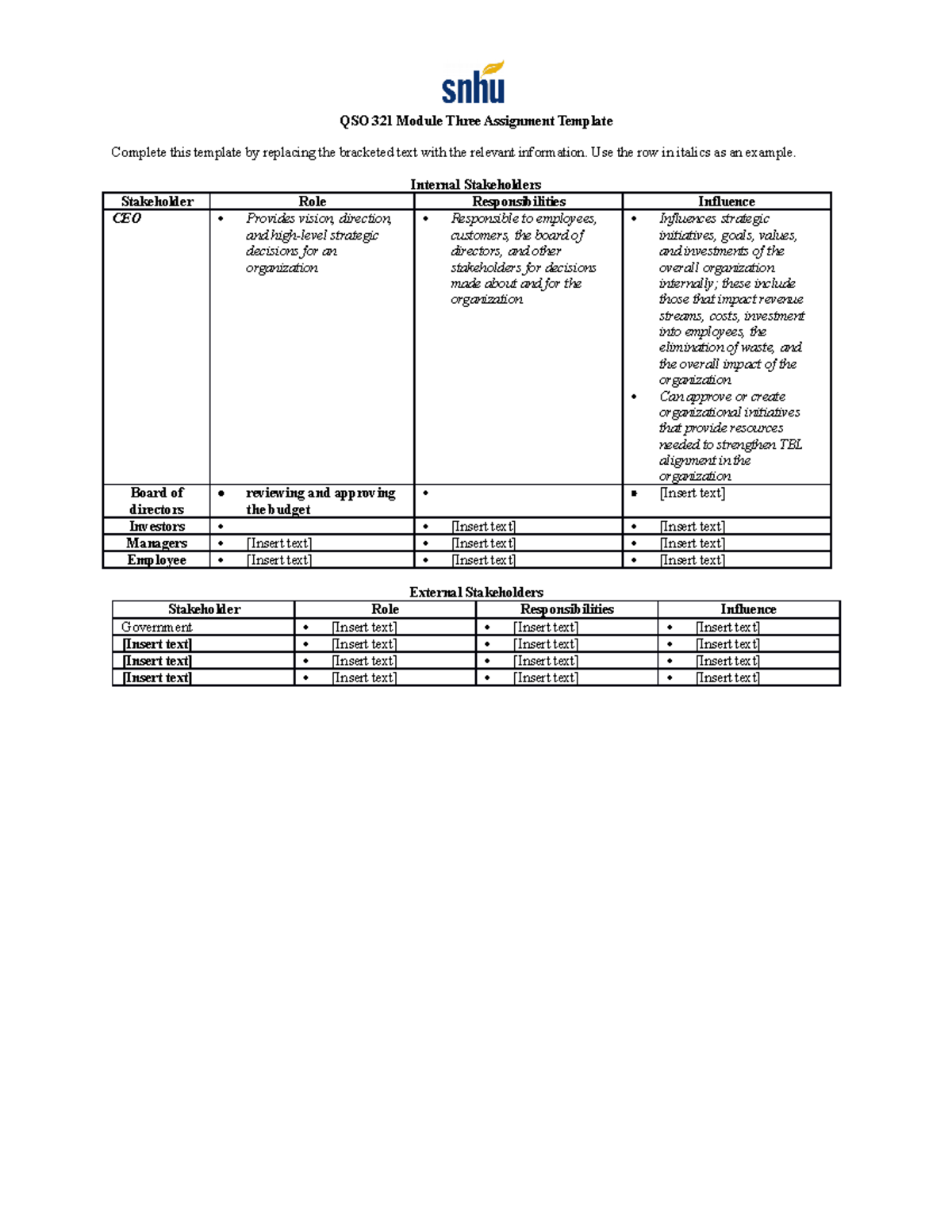 QSO 321 Module Three Assignment Template - QSO 321 Module Three ...