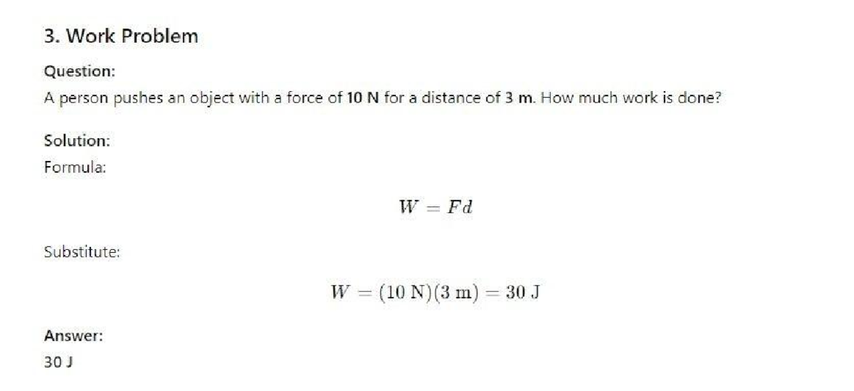 26 04 16 17 20 59 - PHYSICS - 3. Work Problem Question: A person pushes ...