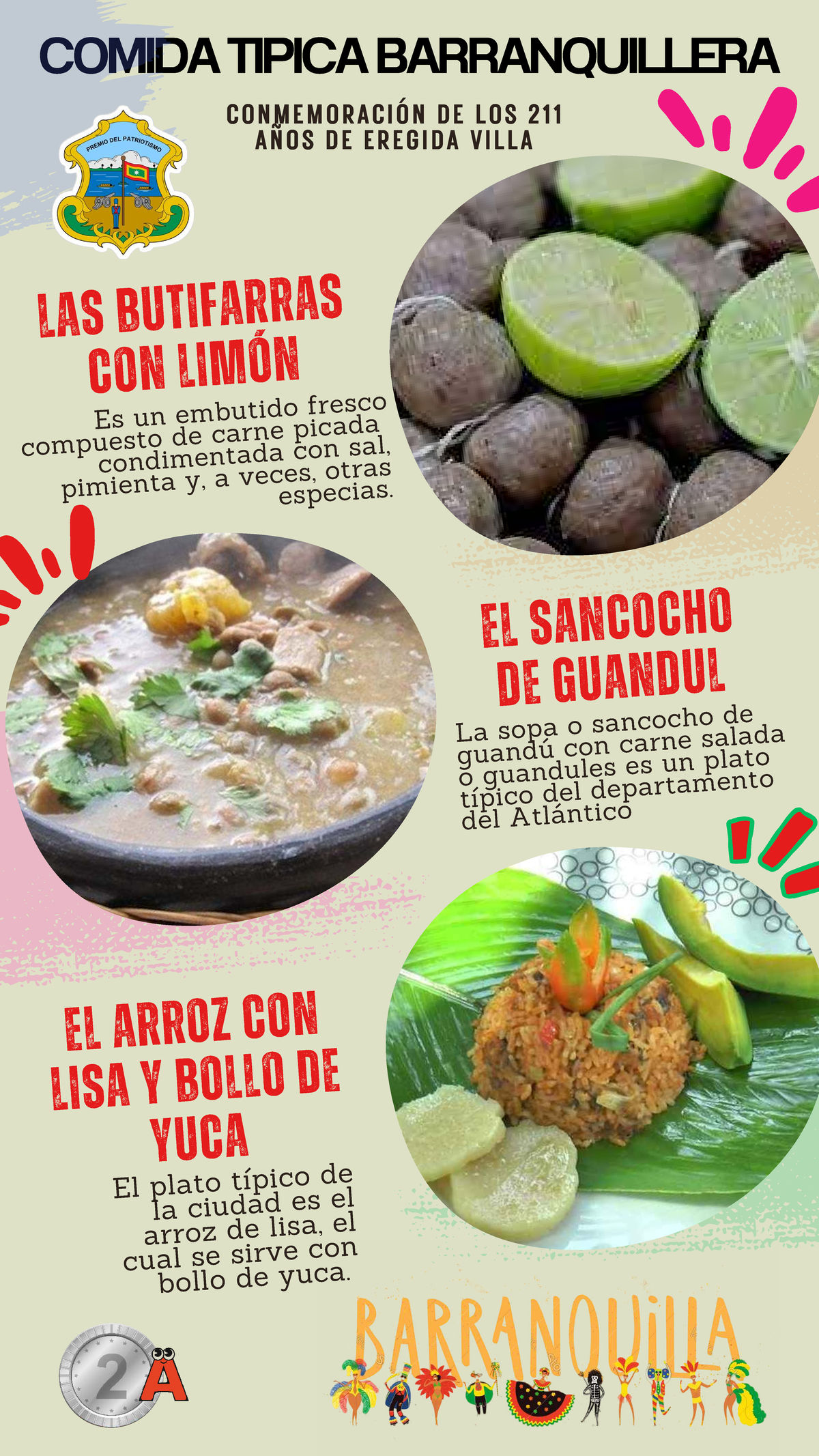 Comida Típica Barranquillera: Conmemoración 211 Años de Villa ...