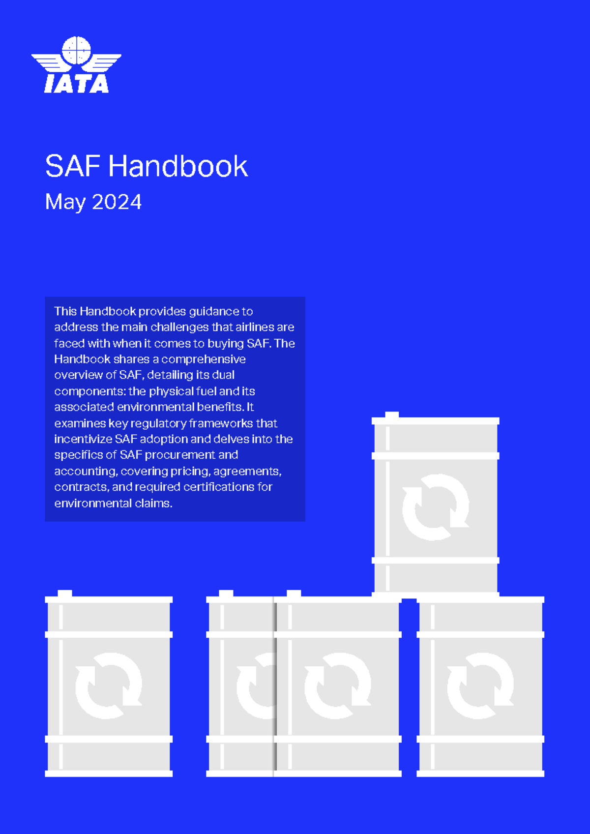 SAF Handbook: Comprehensive Guide to Sustainable Aviation Fuels (May ...