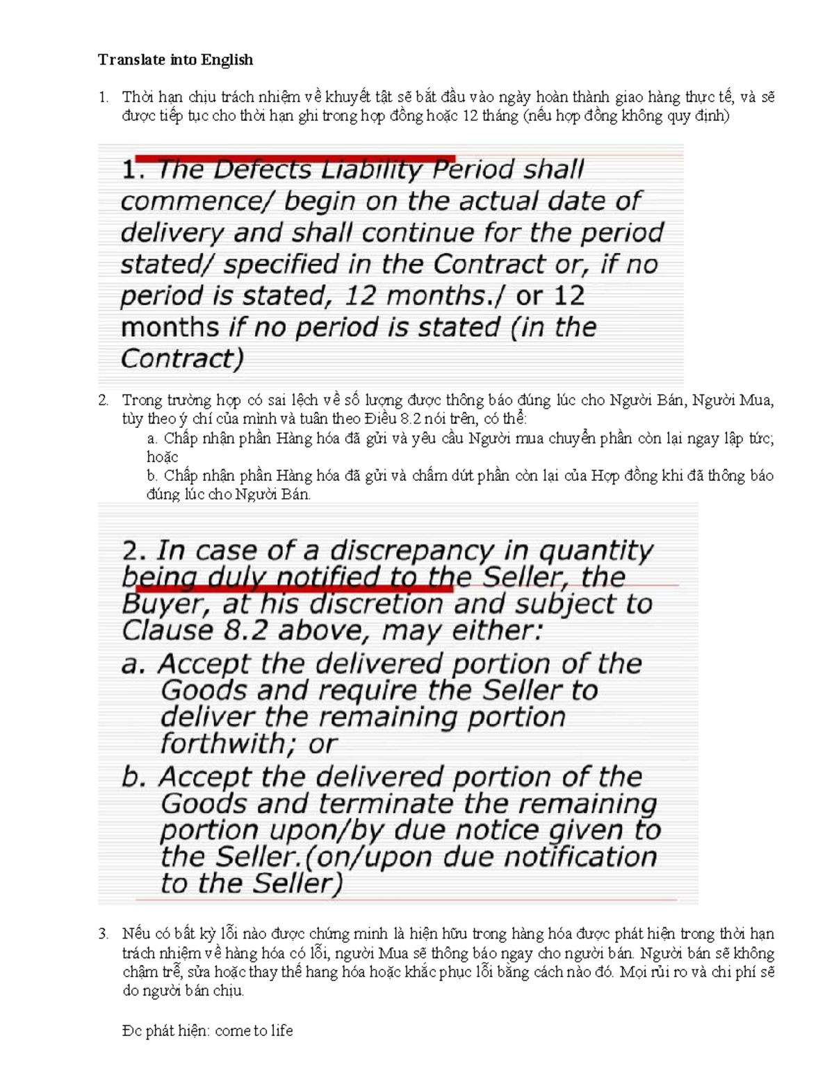 Chapter 3 - V-E Translation for F Students - Studocu