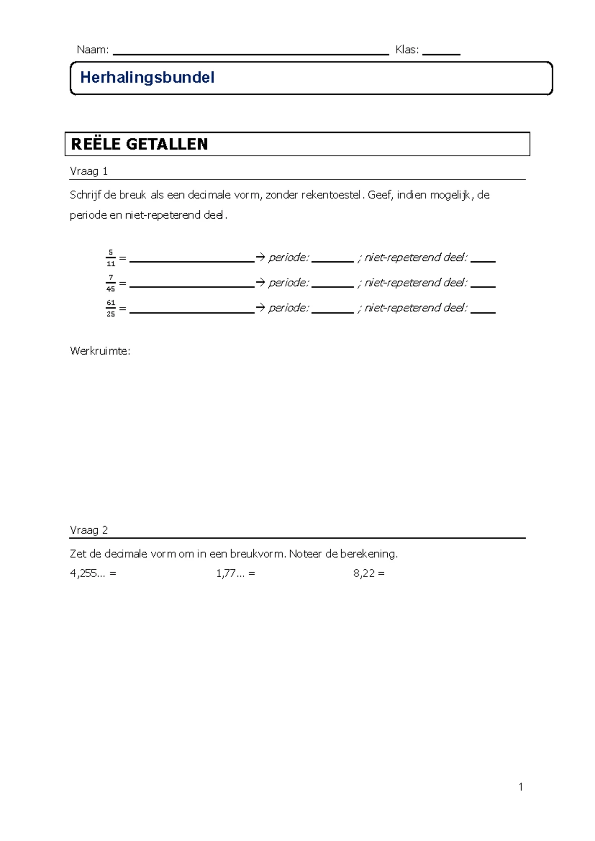 H4 Rekenen met Reële Getallen: Machten en Vierkantswortels Uitleg - Studocu
