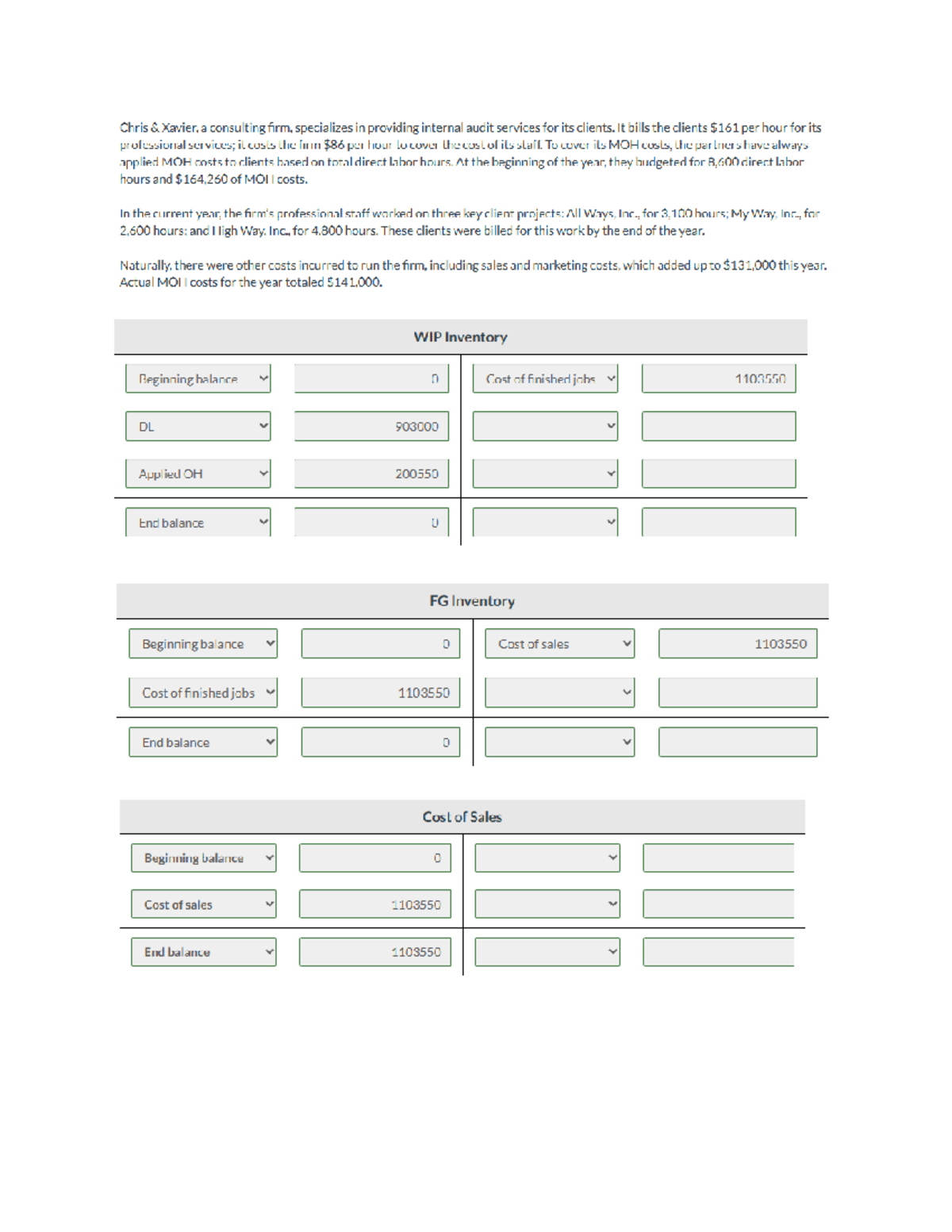 ACC 311 Cost Accounting Q4 Insights - Module 4 Analysis - Studocu
