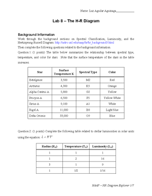 Lesson 5 Lab - Atmospheric Retention Worksheet DOC - Name: Lesson 5 Lab ...