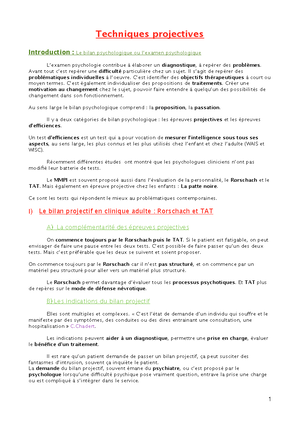 Cours - Le Thematic Apperception Test (TAT) - COURS TAT – DR. JOELLE ...