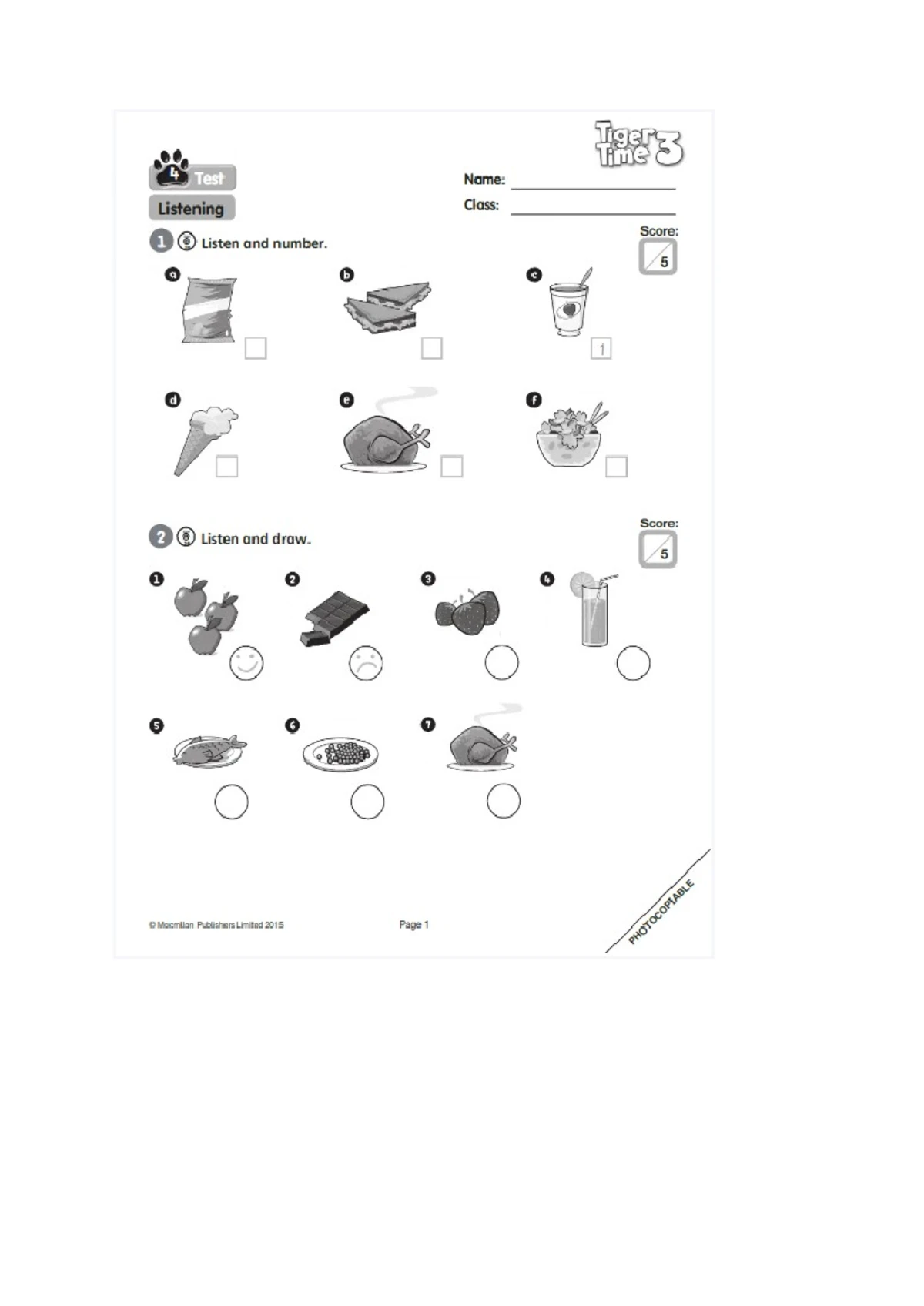 Explorer 3 Unit 5 Test: Listening & Comprehension Activities - Studocu