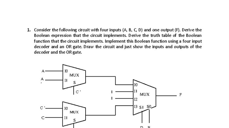 Sample Questions for Recitation Week 9: Circuit Analysis and Decoding ...