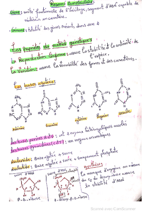 TD 1 Biochimie Métabolique 2 - Biologie - Studocu