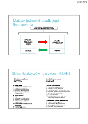Bilans wzór aktywa pasywa - 37 TARM 24. Bilansina dzien Aktywa Pasywa A ...