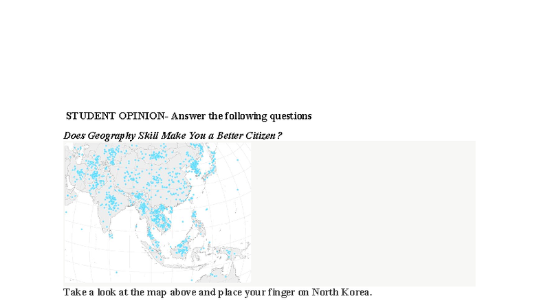 SS-2 - Student Opinion on Geography and Citizenship - Studocu