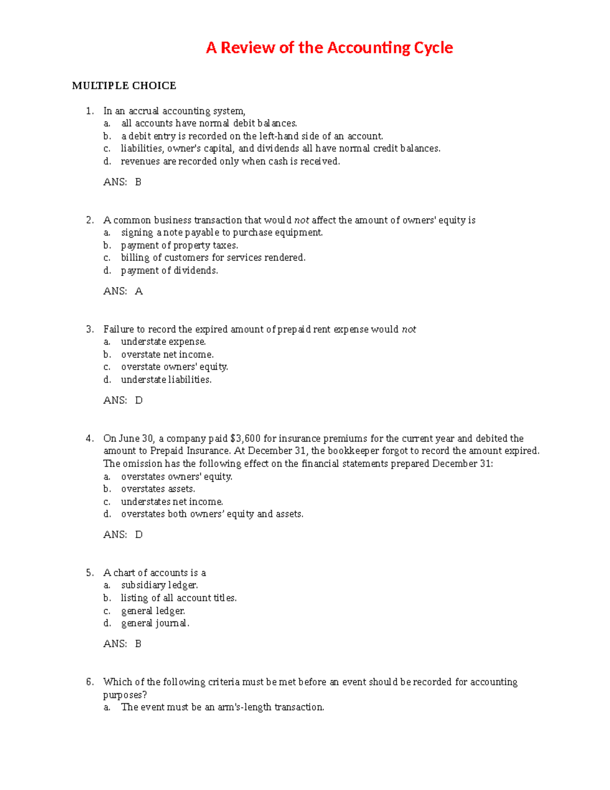 Accounting Cycle Practical Activity Review - AICPA FN-Reporting - Studocu