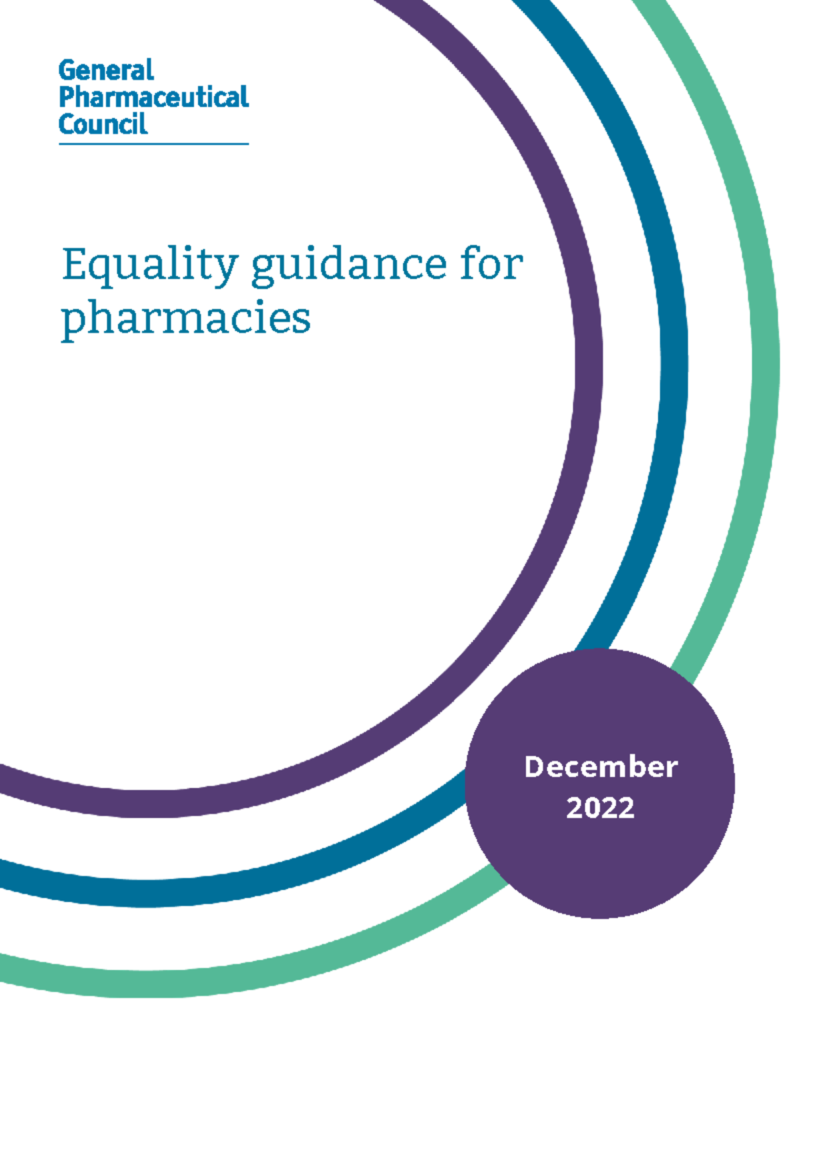GPhC Equality Guidance for Pharmacies - December 2022 - Studocu