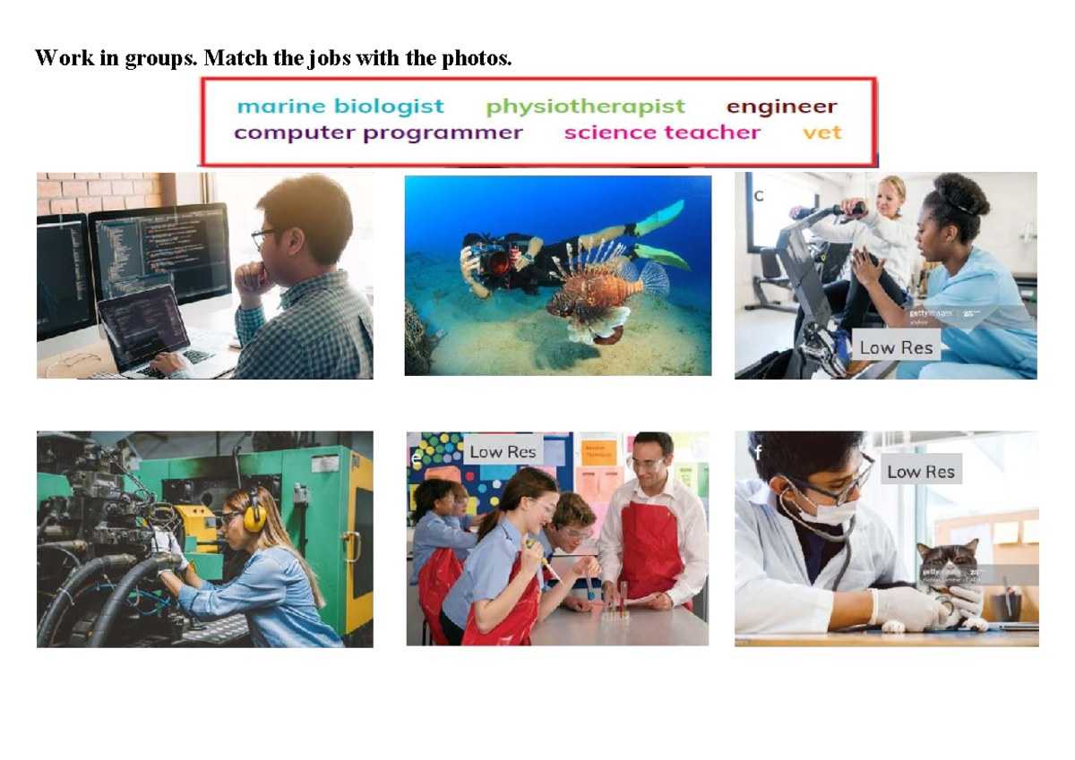 Lesson 81: Jobs and Keywords Matching Activity - Studocu