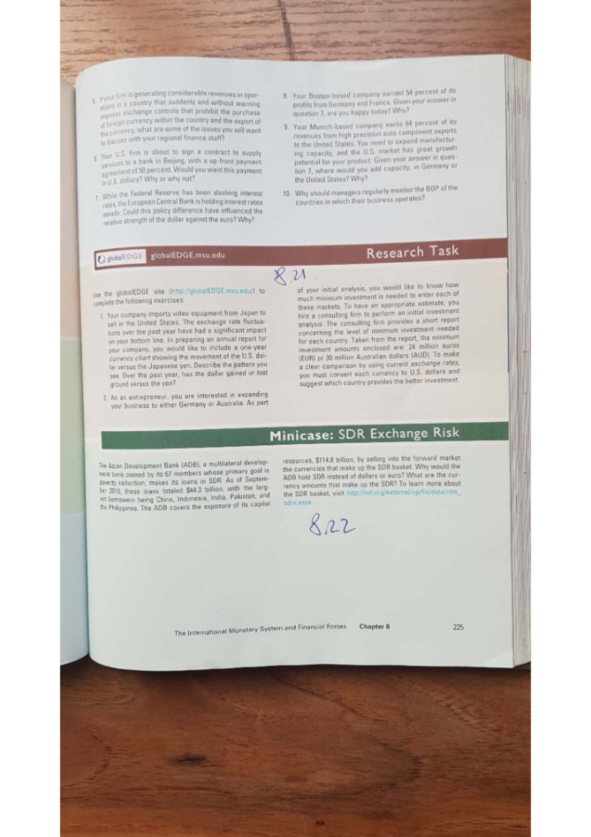 International Monetary System and Financial Forces: Chapter 8 Insights ...