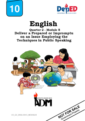 ADM Eng10 Q1 M6 analyticallisteninginproblemsolving final - 10 English ...