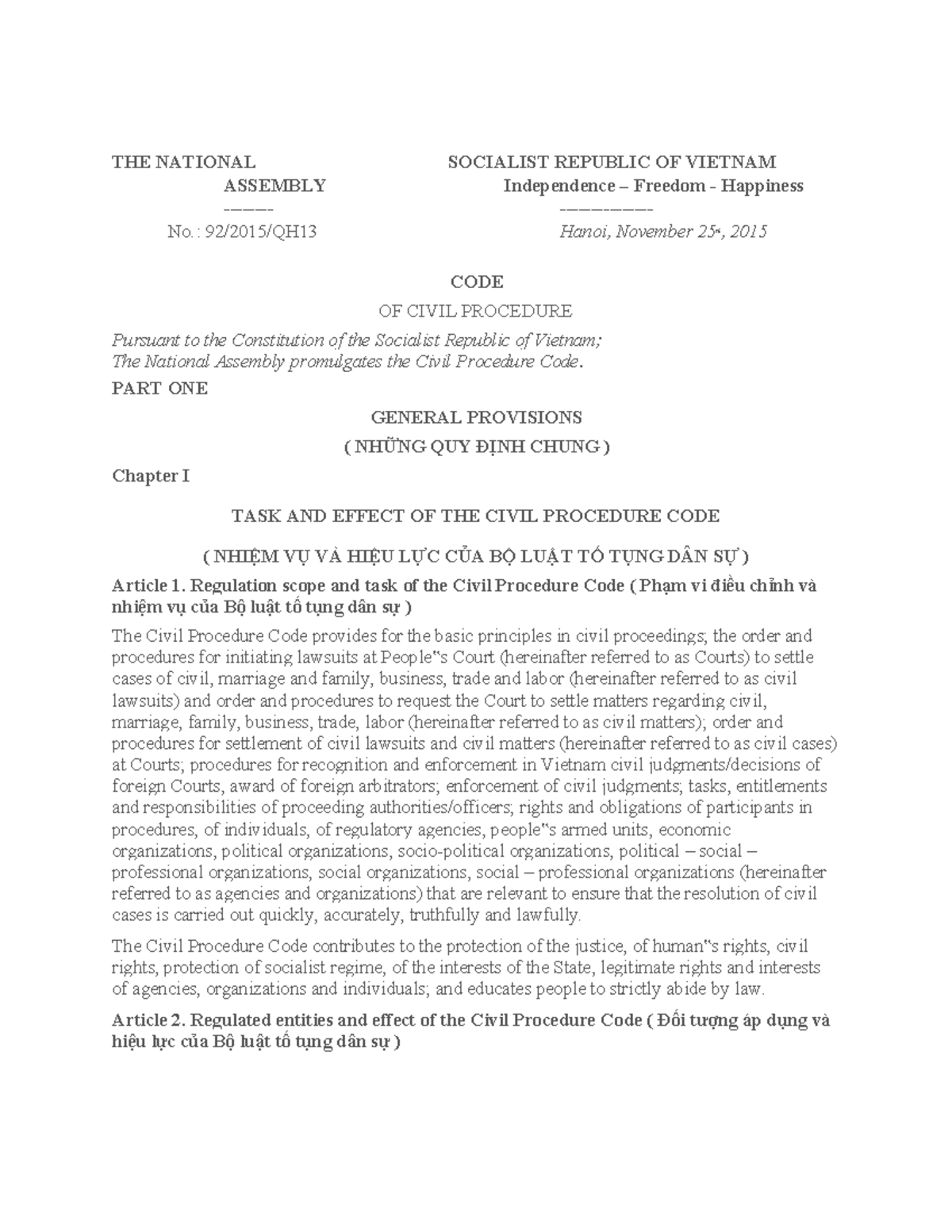 Dispute Resolution - Chapter 8 Overview in Business Law (BL 101) - Studocu