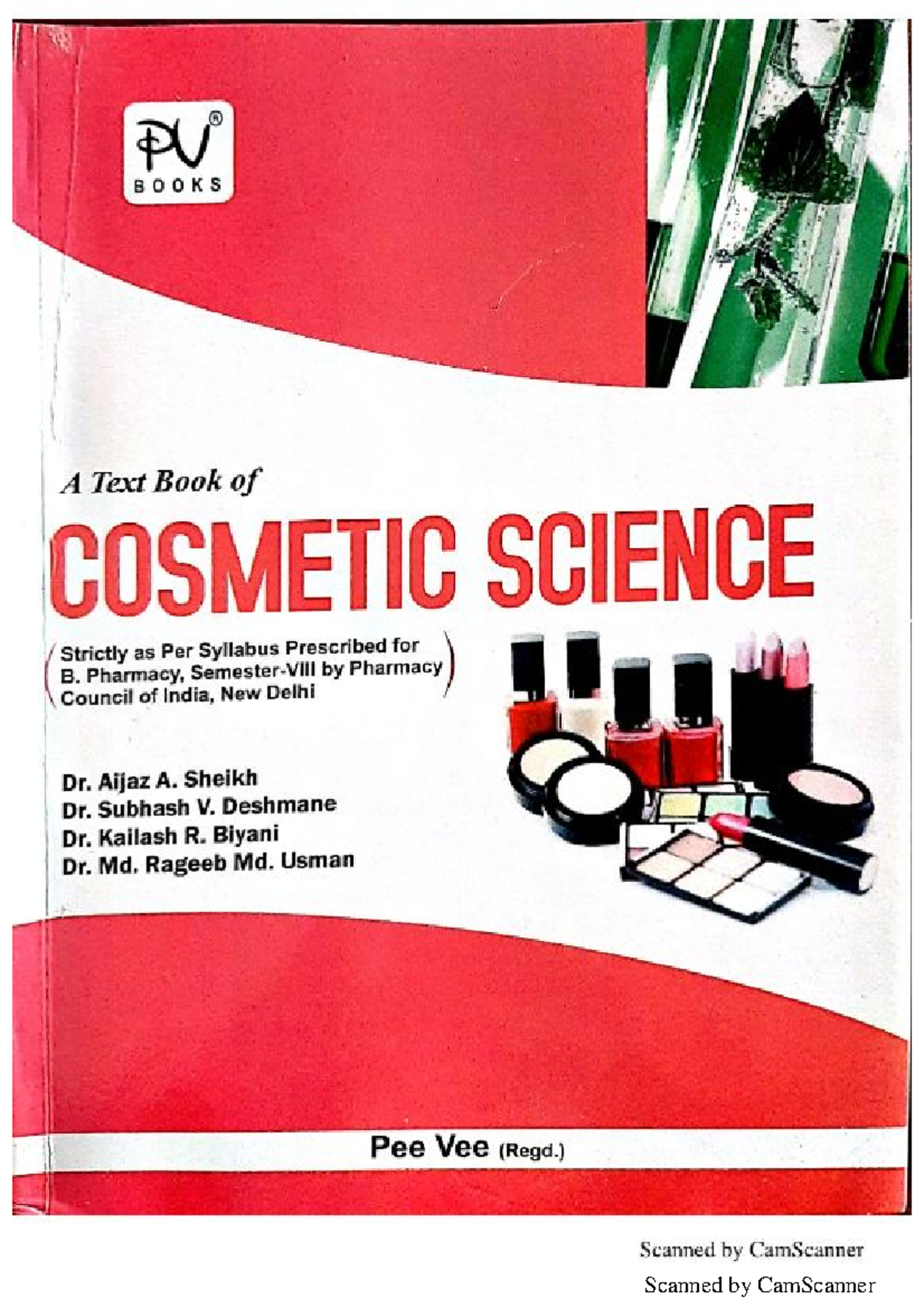 Cosmetic Science Overview and Insights (PV Publication) - Studocu