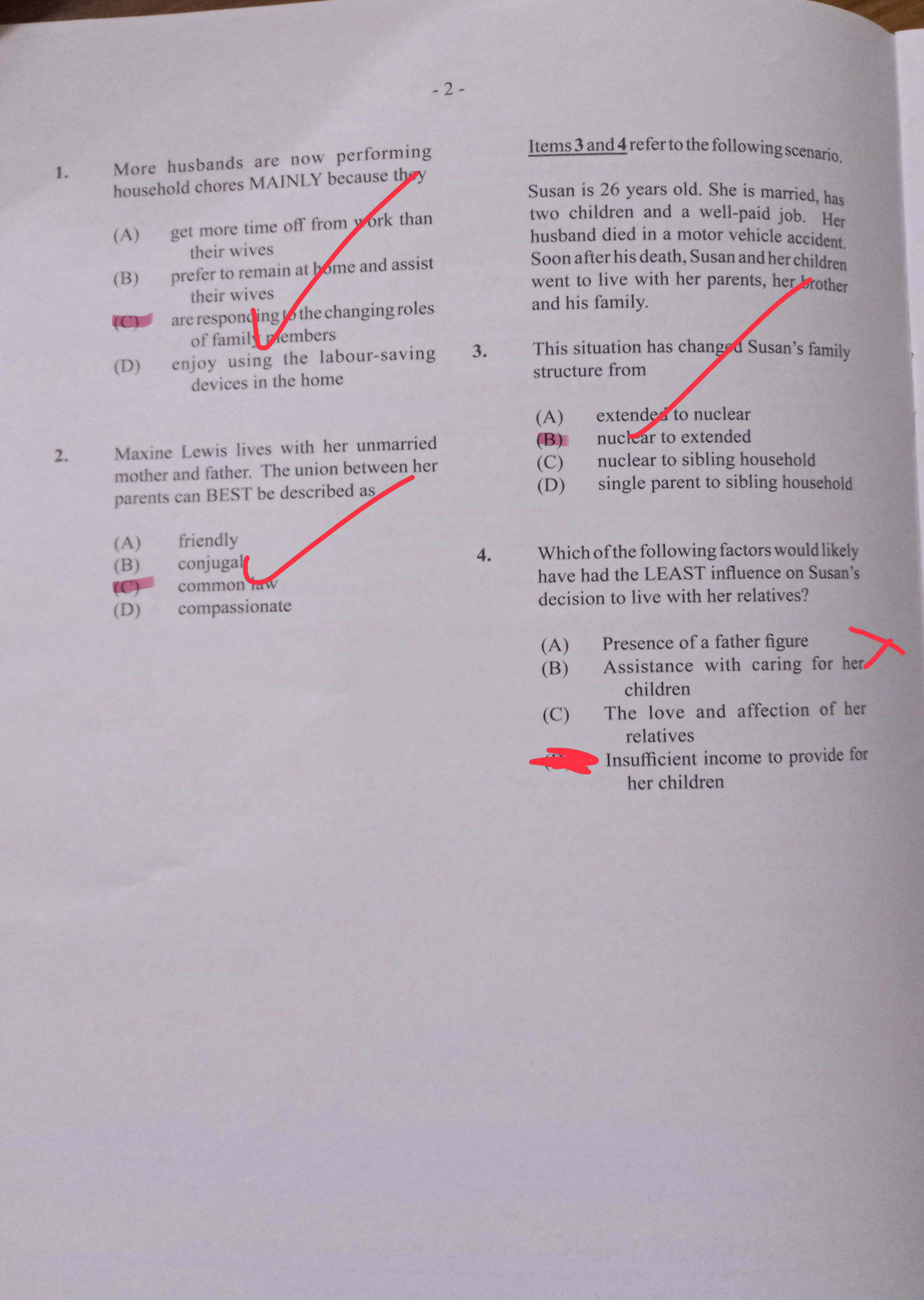 CSEC Social Studies May/June 2024 Exam Paper P1 - Studocu