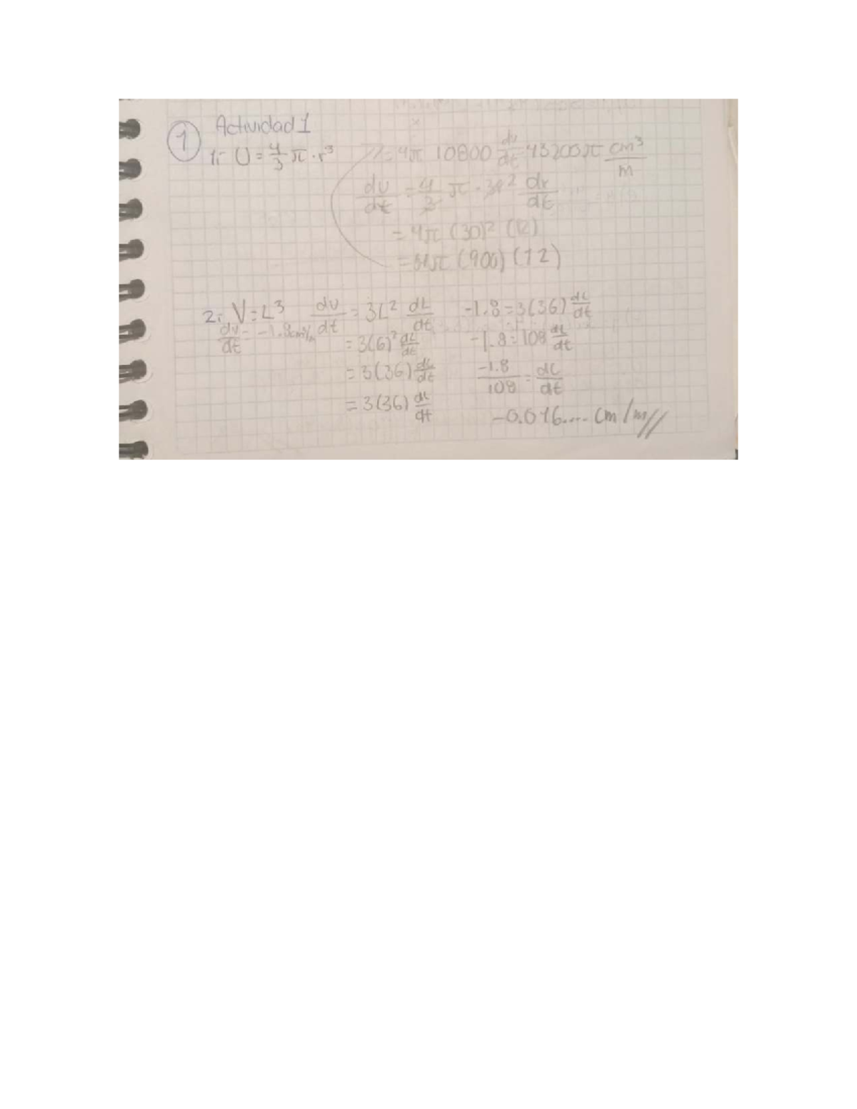 Actividad 1 - Cálculo Integral - Studocu