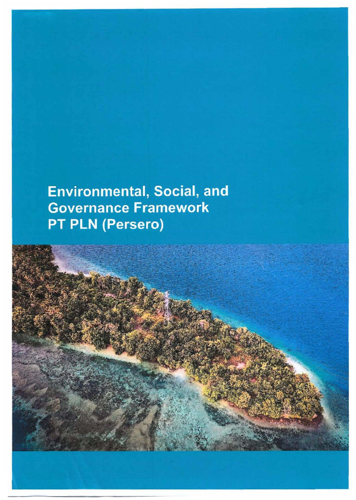 PLN ESG Framework 1: Strategies for Sustainable Development and ...