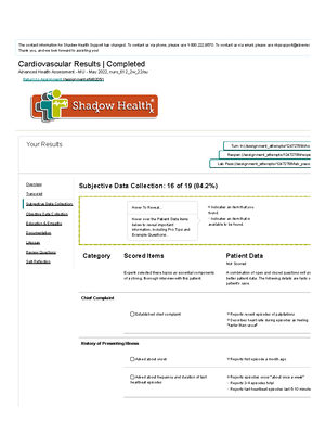 Exam 3 - EAR - SOAP NOTE - S.O.A. Note Template CASE ID ...