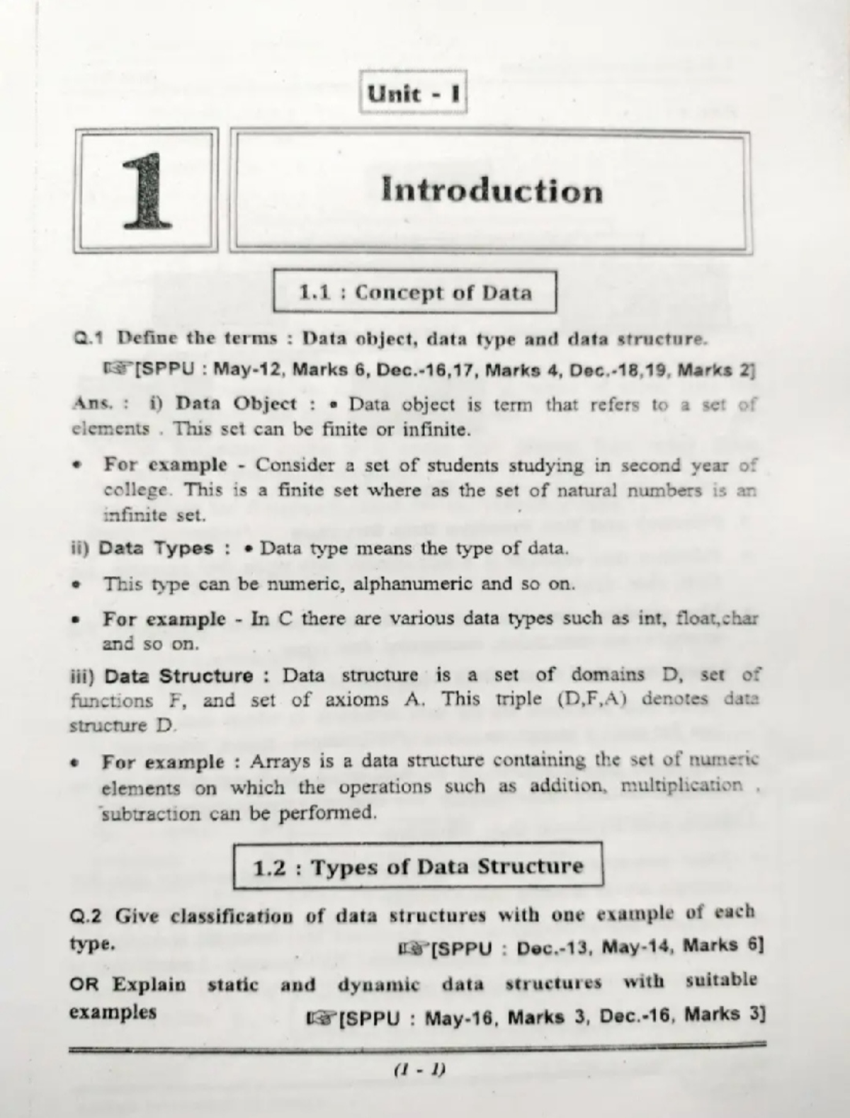 DSA - Insemination of Data Structures & Algorithms Knowledge - Studocu