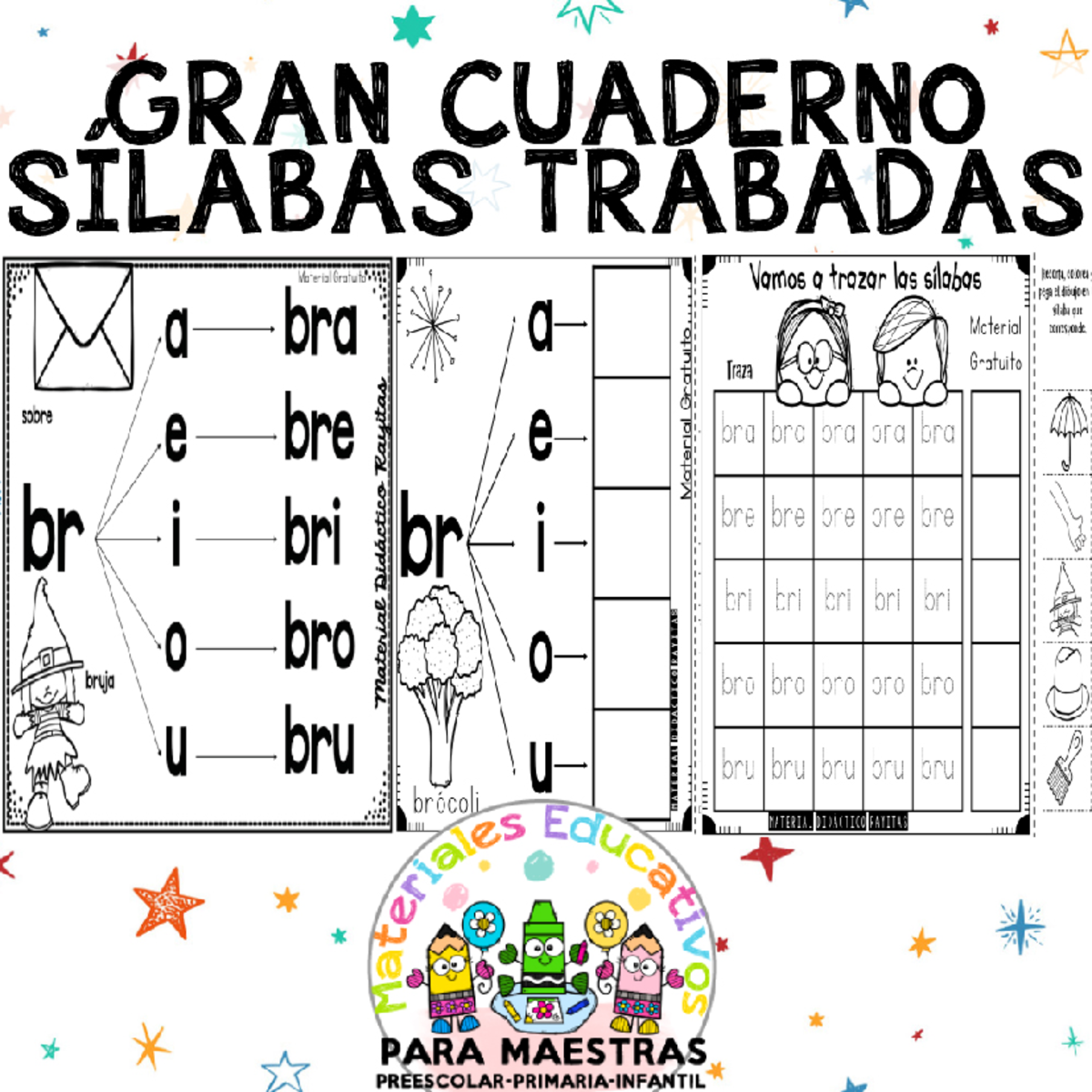 Cuaderno de Sílabas Trabadas - Material Didáctico Gratuito - Studocu