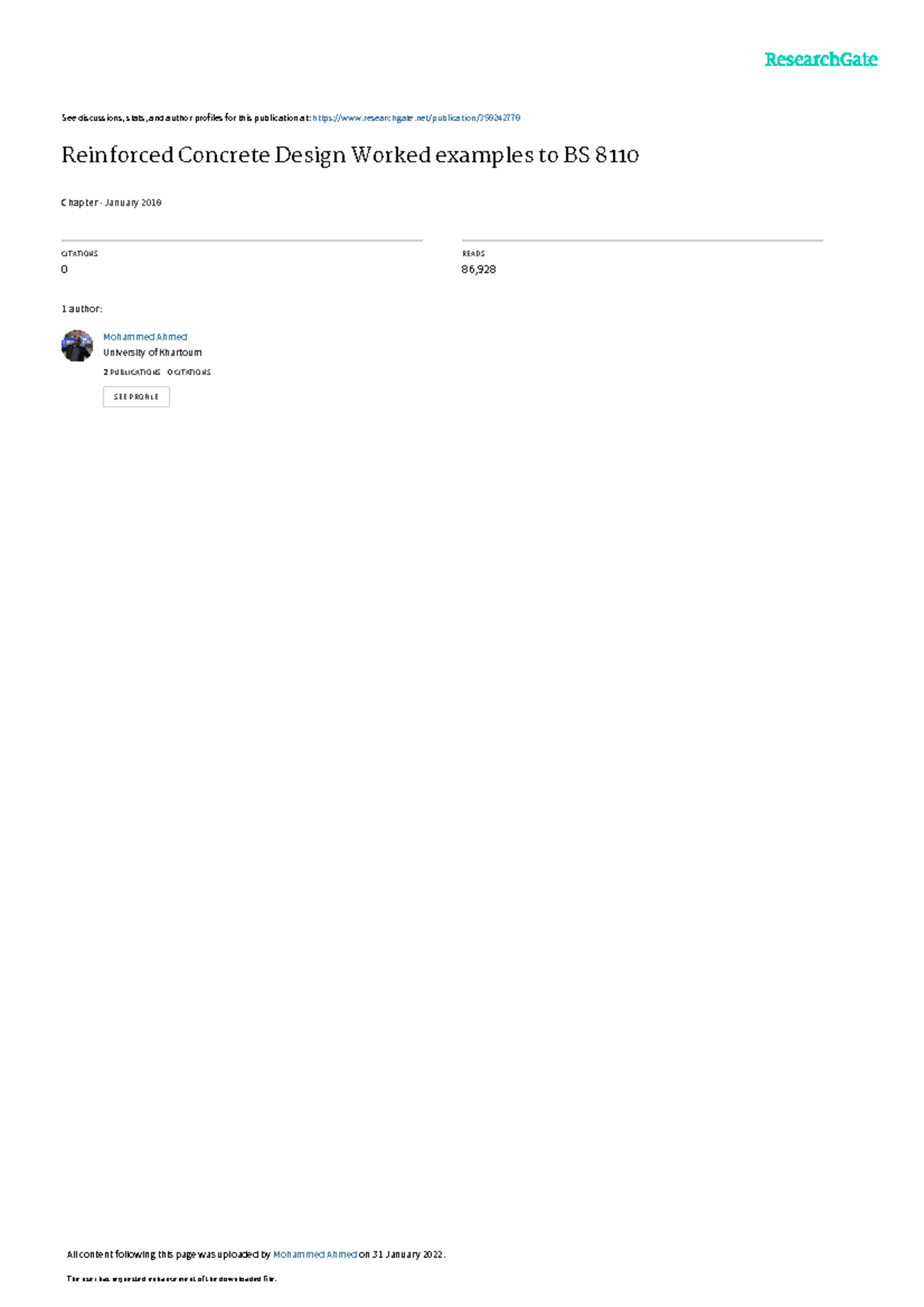 Reinforced Concrete Design Worked Examples to BS 8110 - Student Guide ...