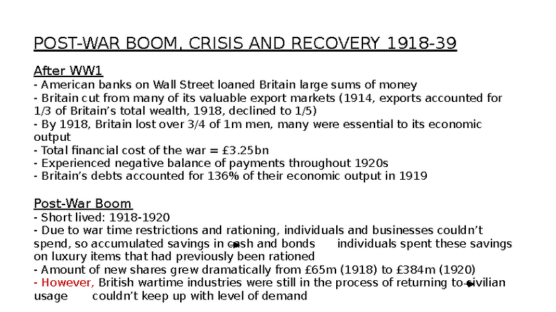 1B - Responding to Economic Challenges: Boom, Crisis, and Recovery ...