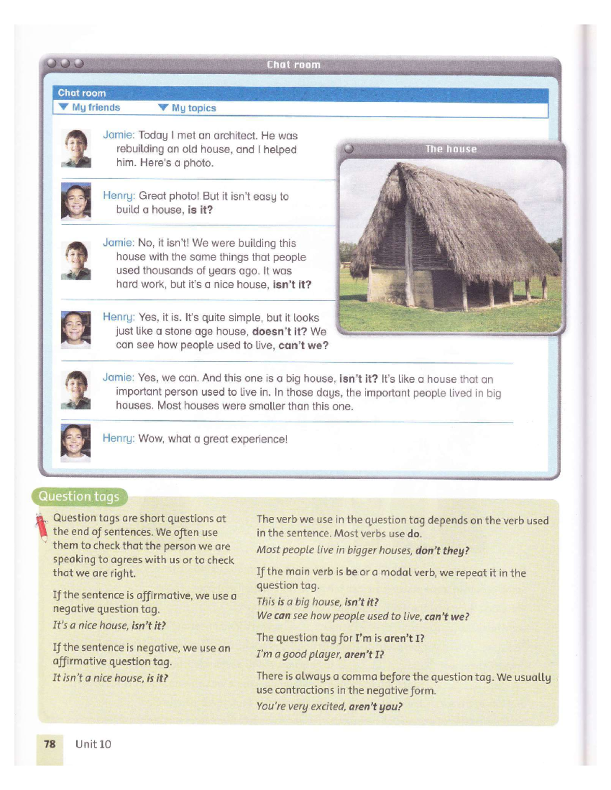 FF5 Unit 10 Grammar Notes: Understanding Question Tags - Studocu