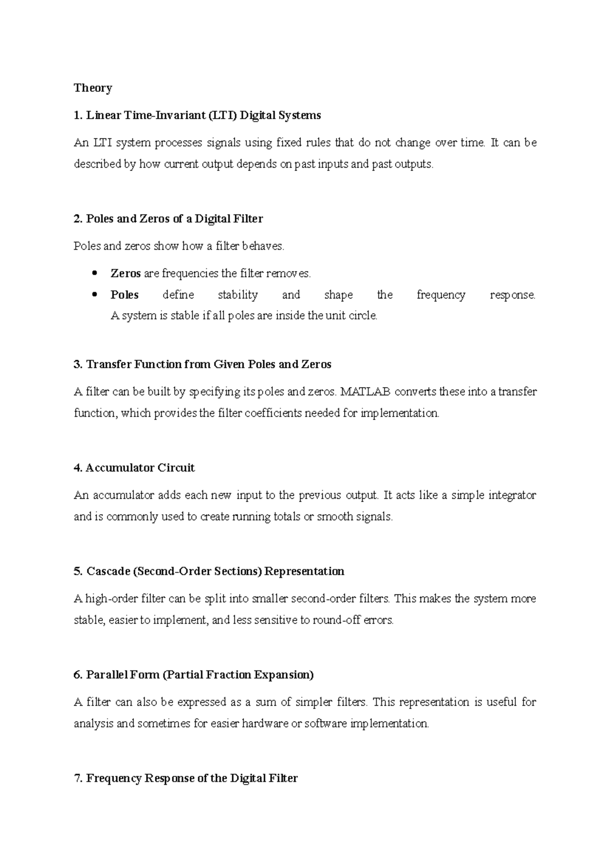 Lab 3 Report: Digital Signal Analysis & Processing (DSAP) - Studocu